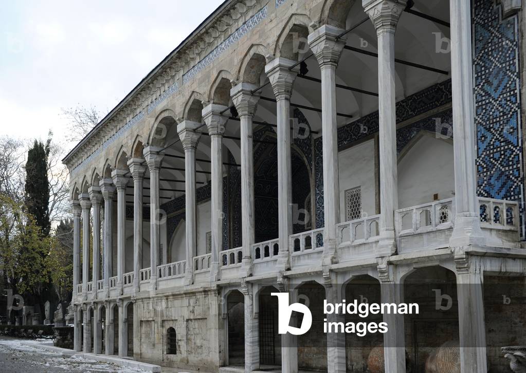 Image of Exterior of Tiled Kiosk Museum. Istanbul. Turkey.