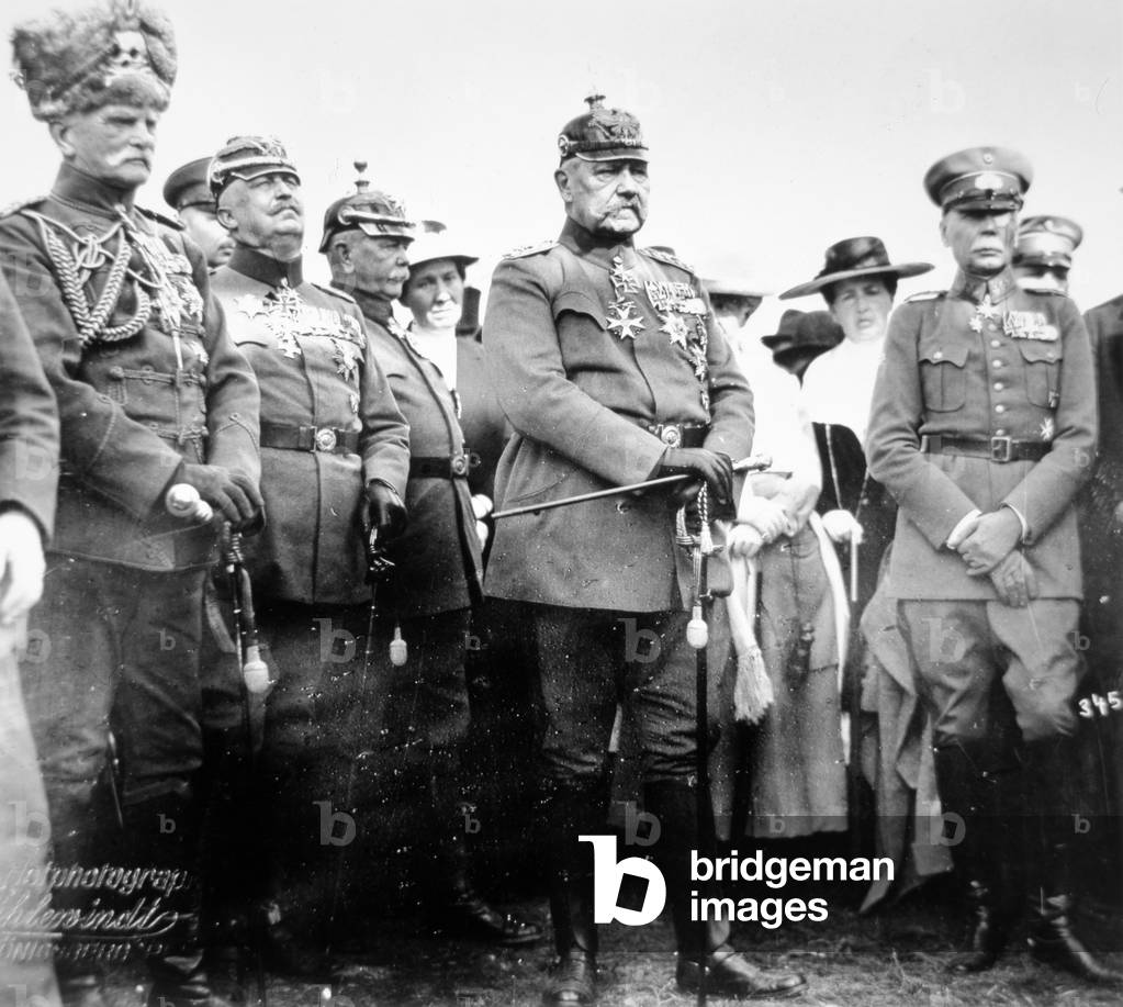 Image of L to R: Field Marshal Mackensen, General Ludendorff, Field ...