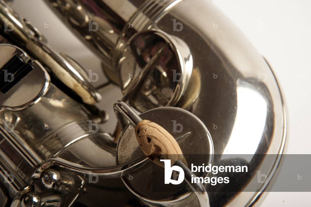 Saxophone Keys Close Up