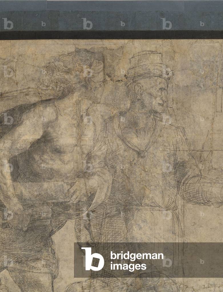 Image of The sophists (possibly Protagoras, with the three books, and ...