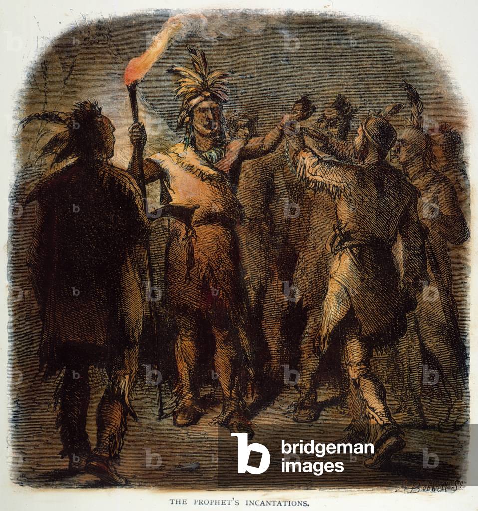 Image of TENSKWATAWA (c.1768-1834) Prophet und Führer der ...