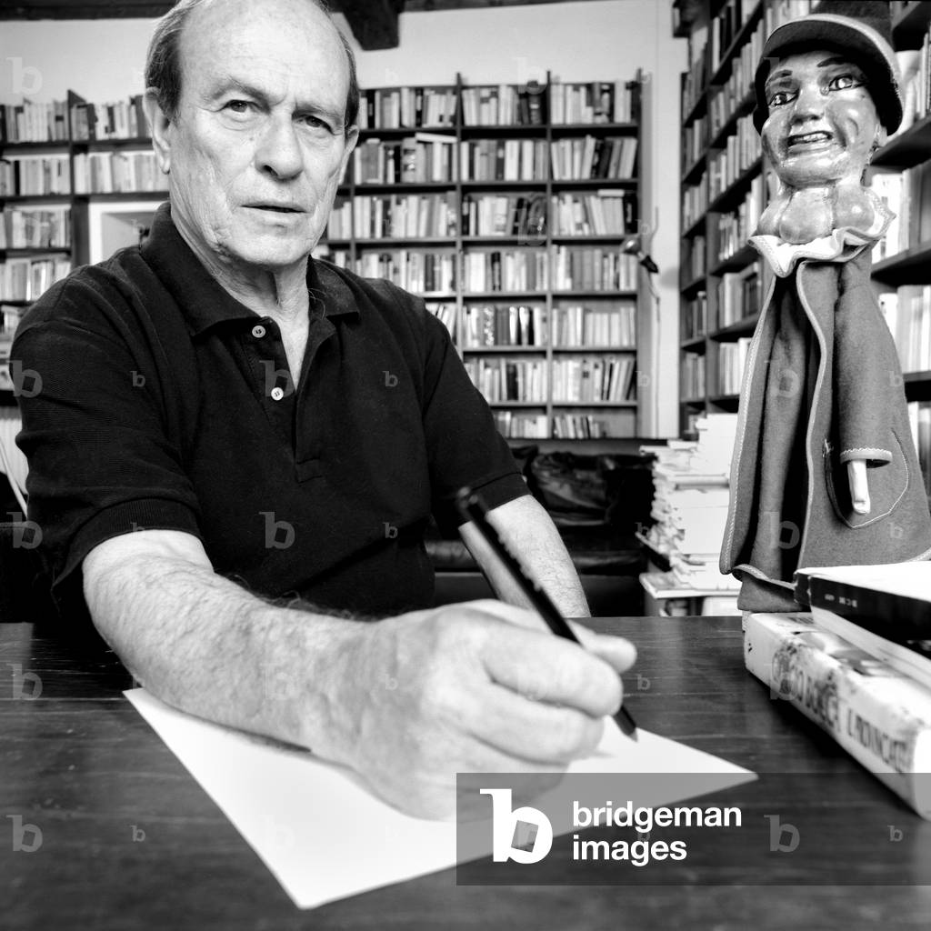 Image of Giorgio Bocca Italian writer and journalist. Milan, Italy 1991 ...