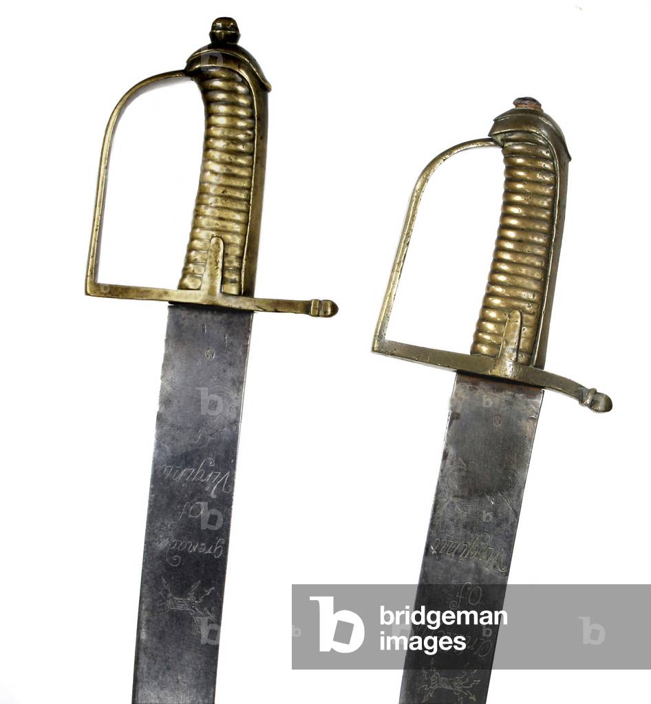 Swords made for the State of Virginia circa 1779