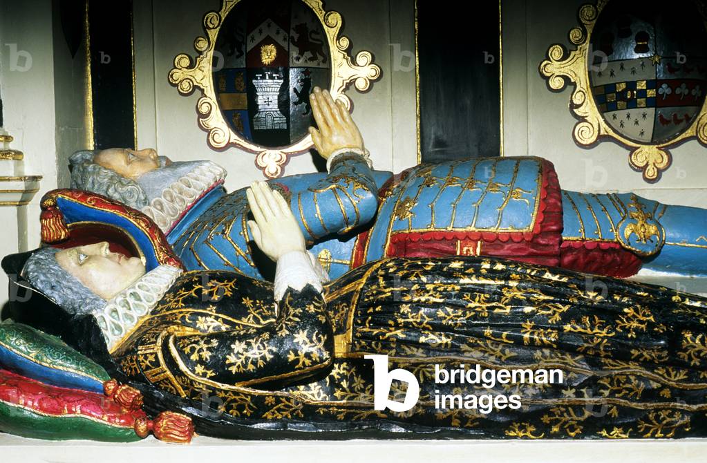 Image of Effigies of Sir Richard Mompesson and his wife (photo)