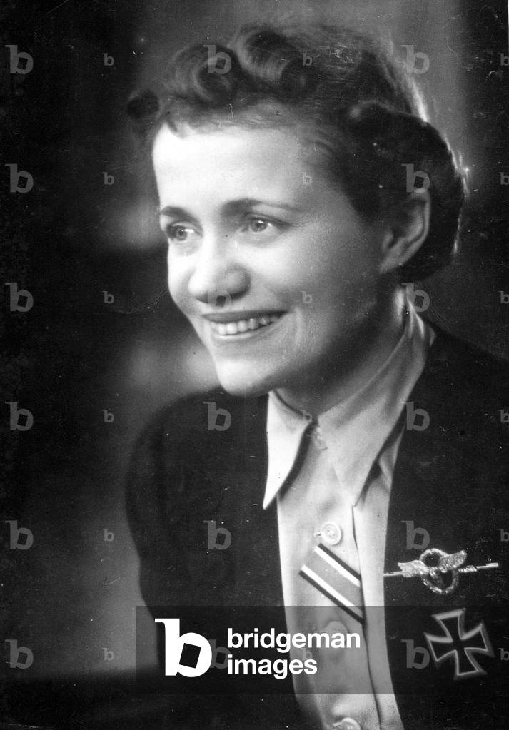 Image of Hanna Reitsch, 1944 (b/w photo)