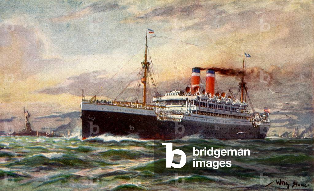 Image of Transport. Marine. The Ocean Liner SS President Fillmore ...