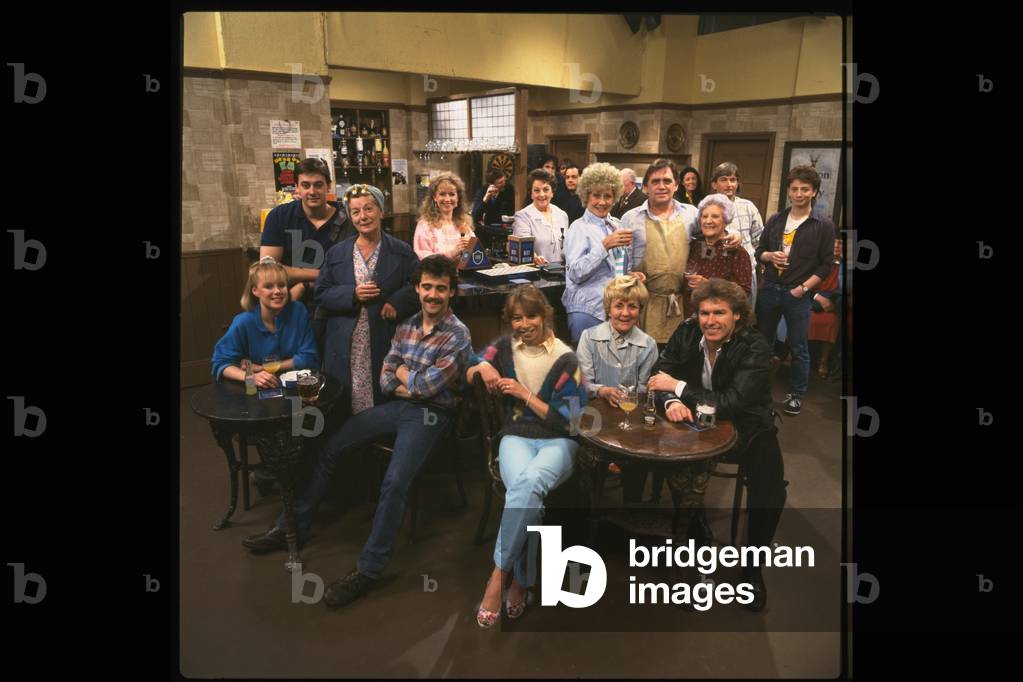 Image of Coronation Street Cast, c.1986 (film still)
