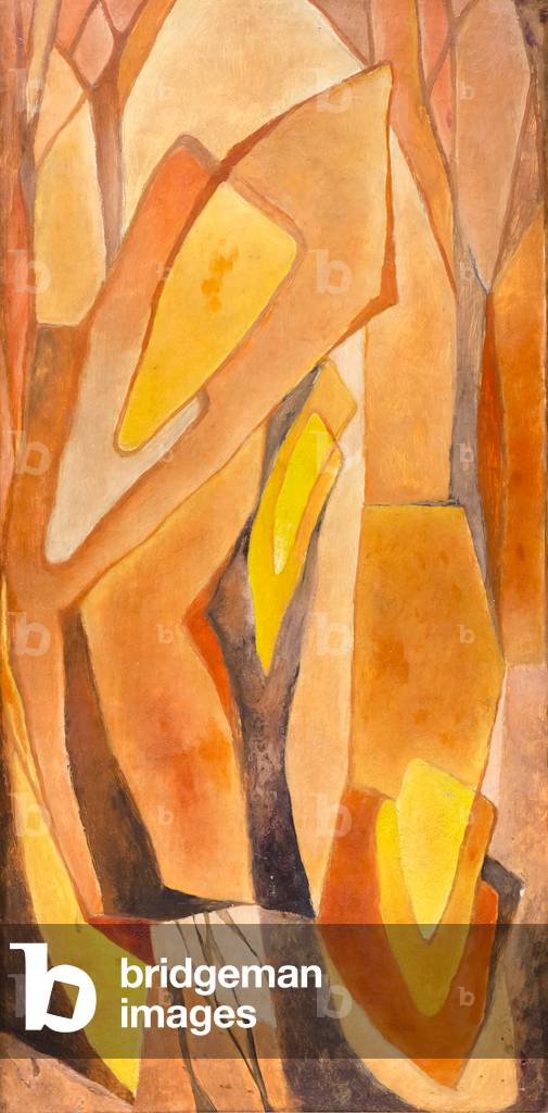 Image of The memorial #2, undated, 20th century, (oil on panel) by ...