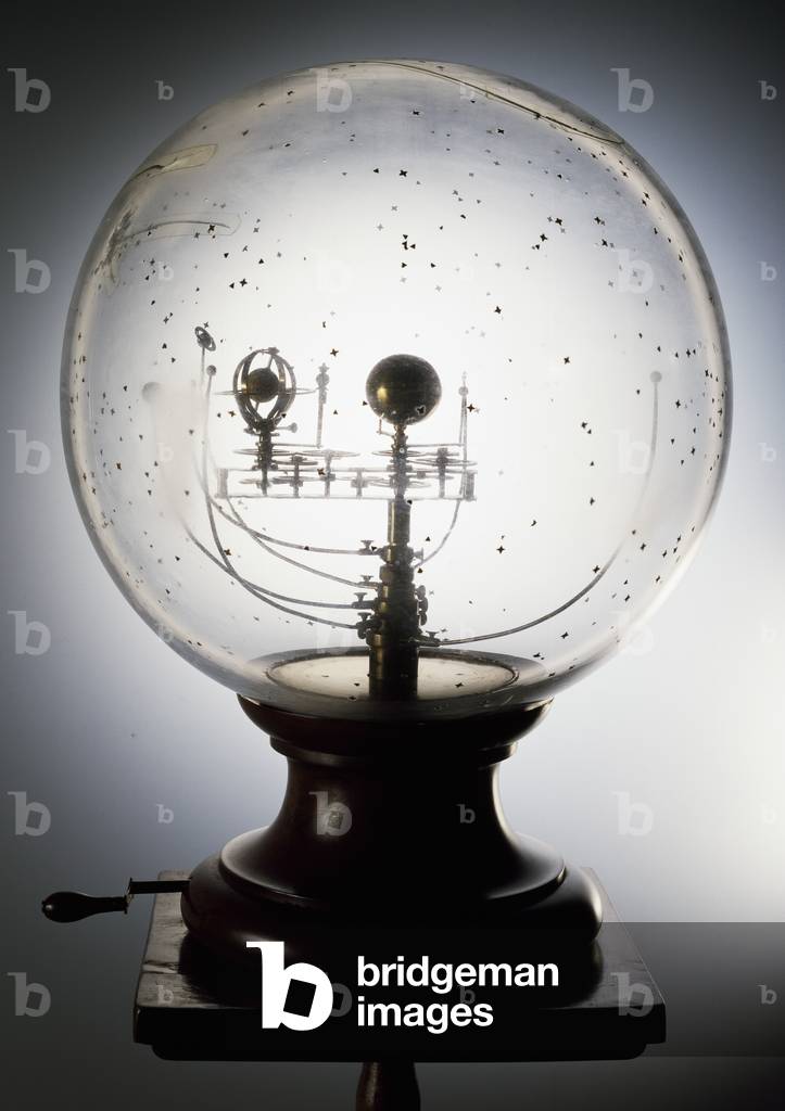 Image of Planetary machine that reproduces movement of planets in Solar ...