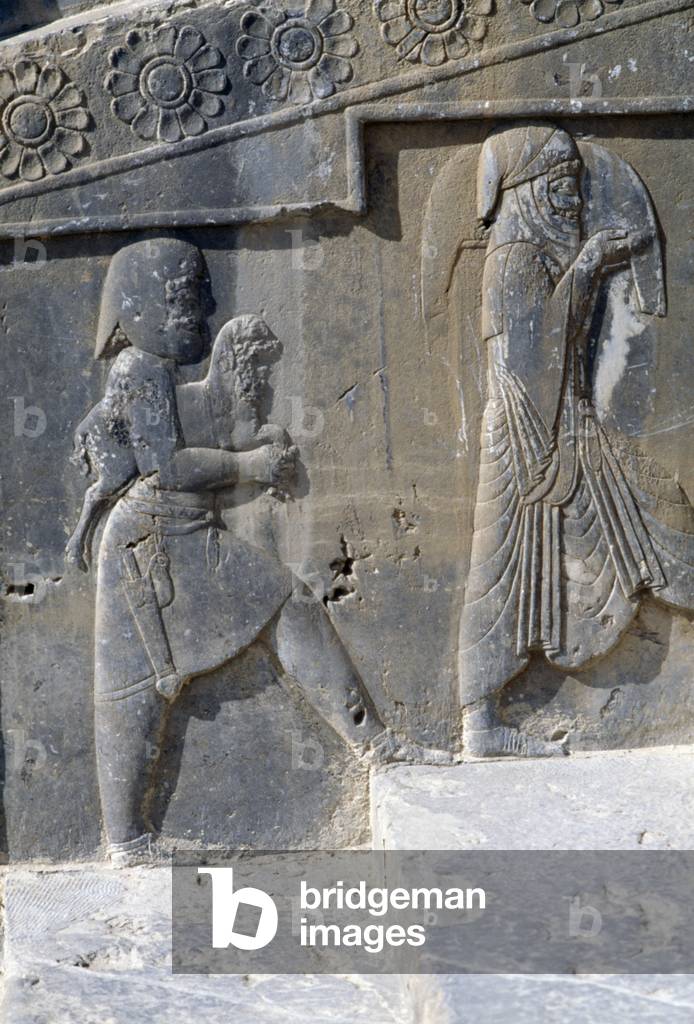 Image of Tribute bearers, bas-relief, Persepolis (Unesco World Heritage ...