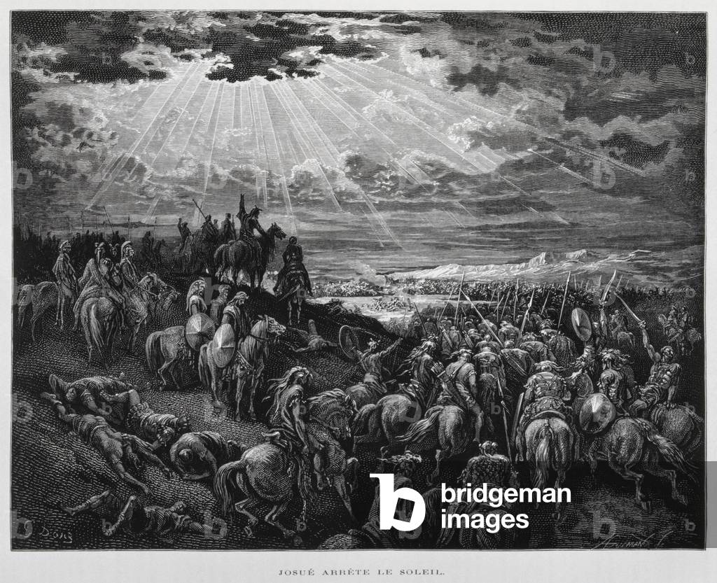 Joshua Bible Painting