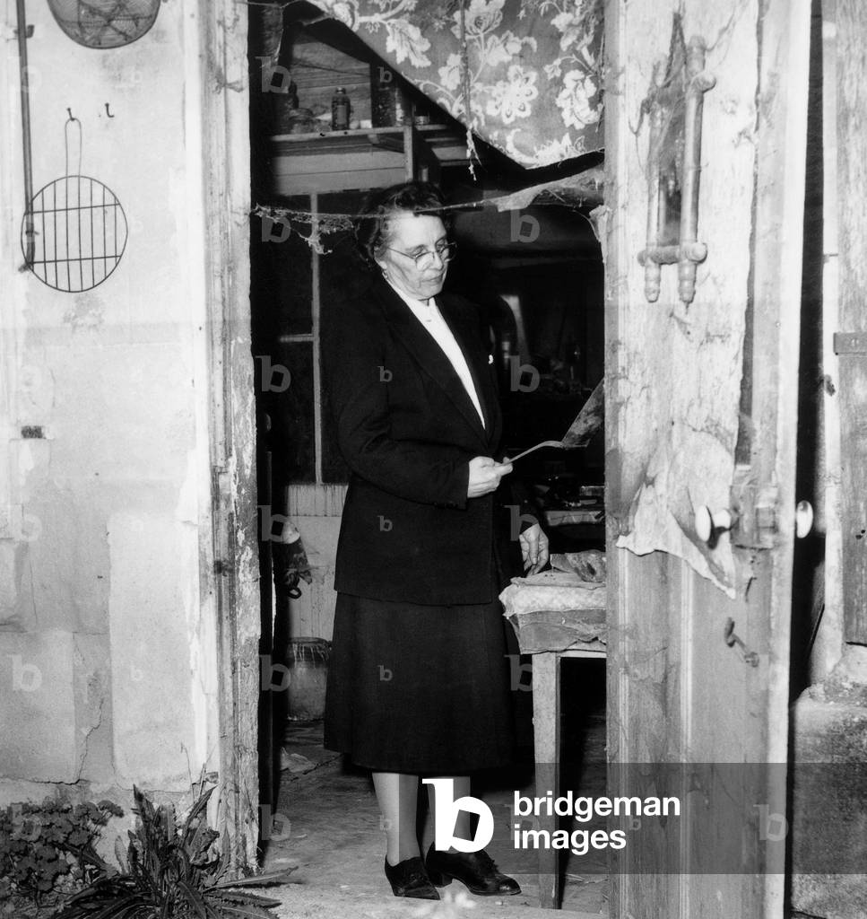 Image of Famous French Poisoner Woman Marie Davaillaud Besnard in her Home