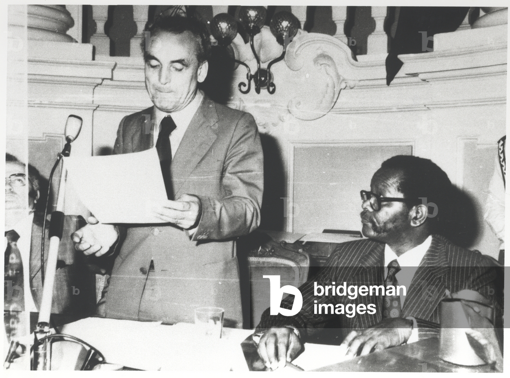 Image of Giuseppe Soncini (left) from the city of Reggio Emilia and