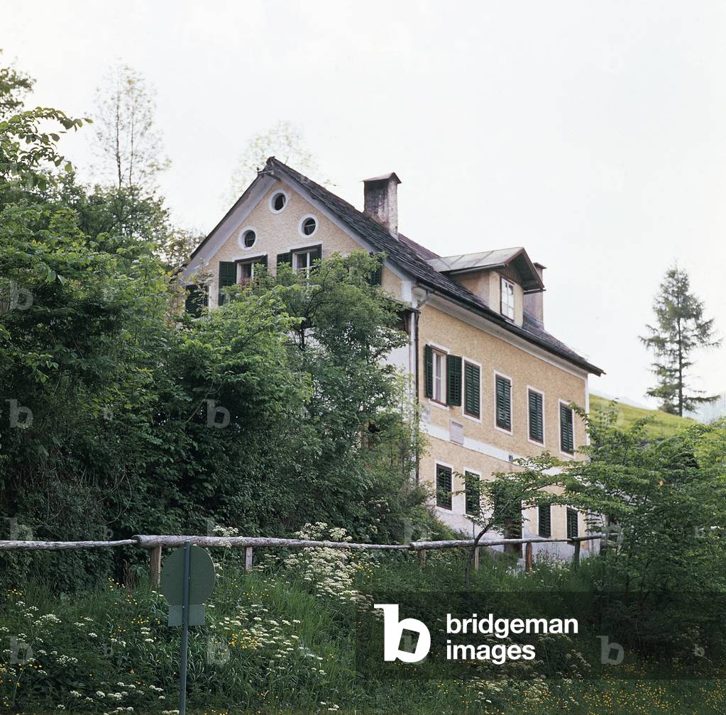 Image of Johannes Brahms' (1833-1897) country house in Bad Ischl, Austria