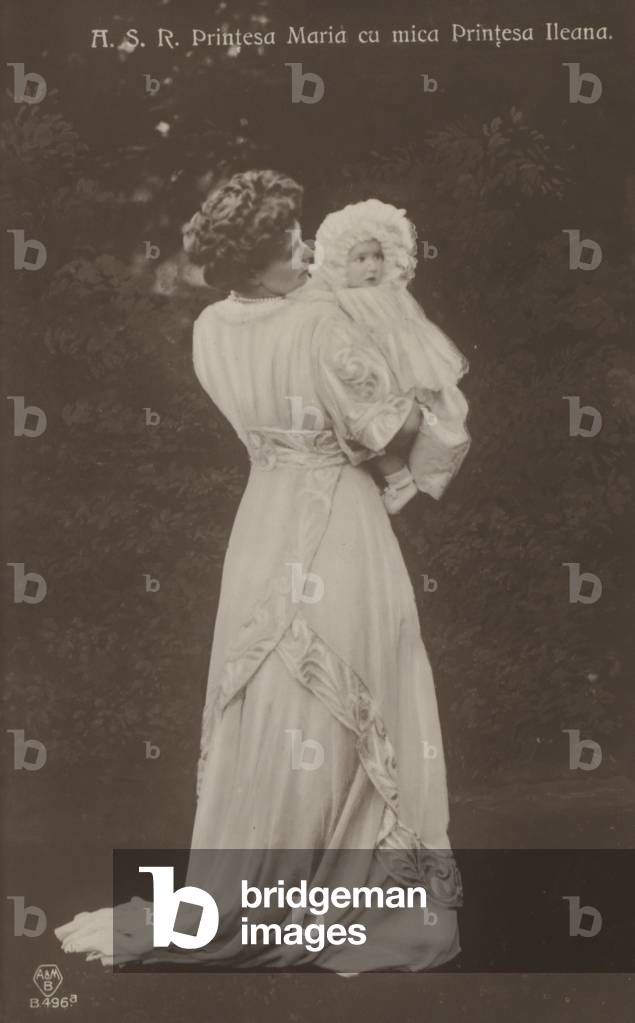Image of Marie of Edinburgh, wife of the future King Ferdinand I by ...