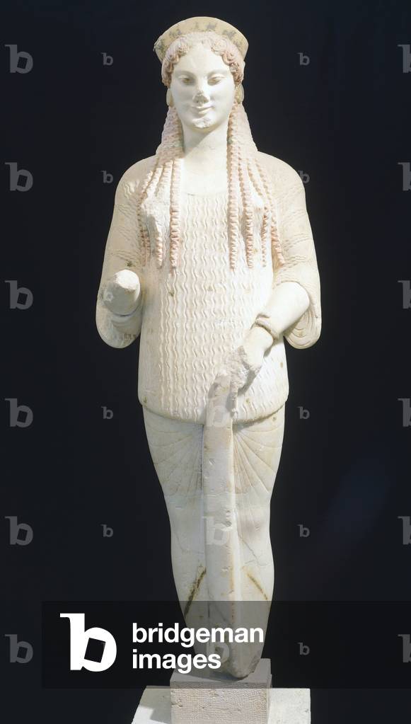 Kore From Acropolis Ca 510