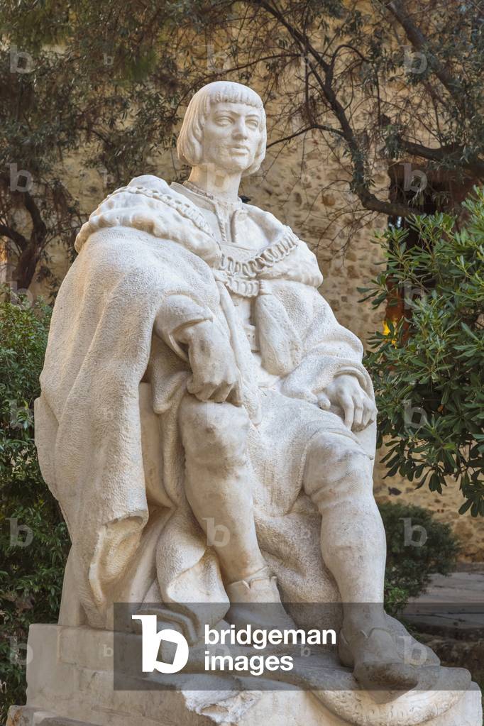 Image of Statue of Portuguese King Manuel I, The Fortunate, Castle of