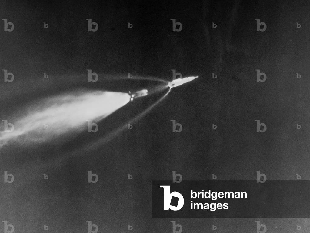 Image of APOLLO 11: LAUNCH, 1969 Saturn V, the launch vehicle for