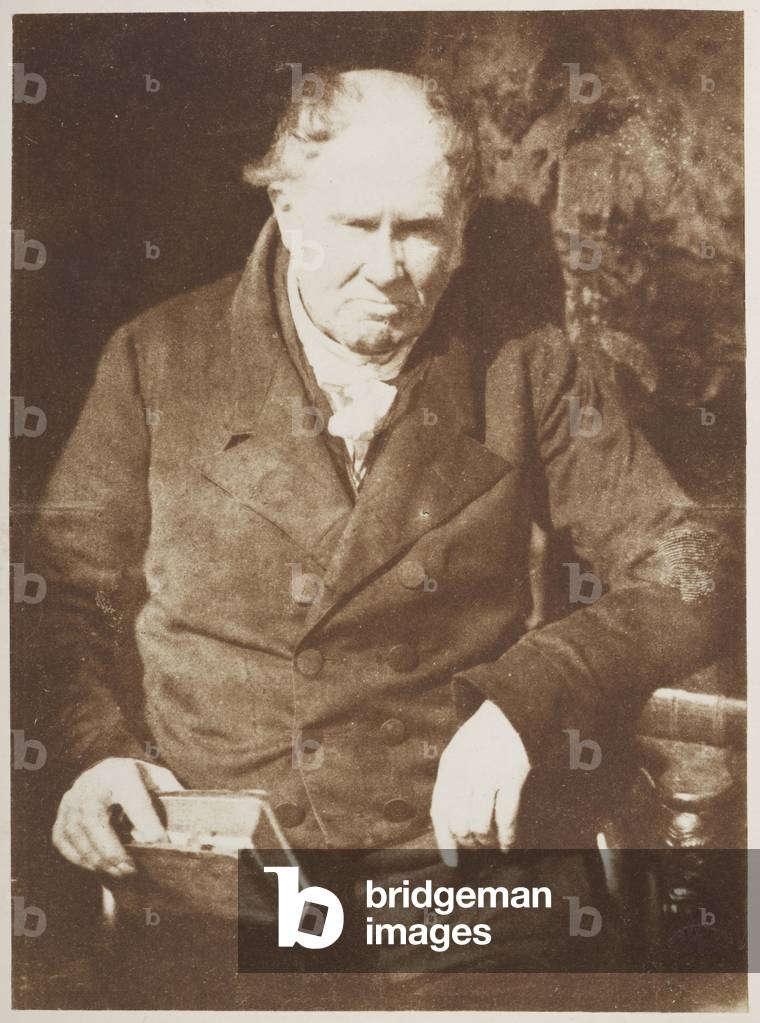 Image of Professor Alexander Monro. Half-length seated portrait, full ...