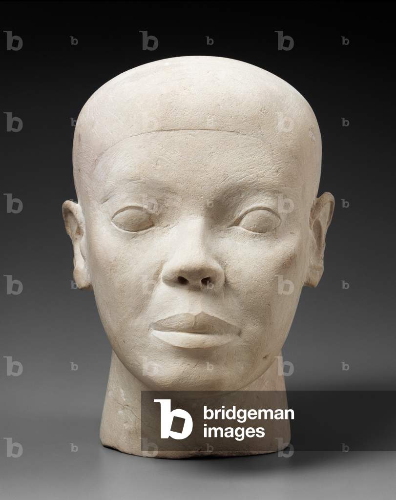 Image of Reserve Head, from Tomb G 4440, Giza, Old Kingdom, c.2551-2494 ...