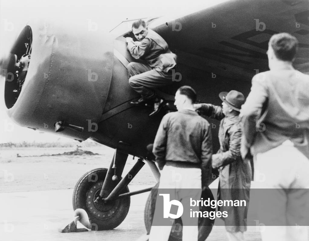 Image of Paul Mantz, stunt pilot and air racer, served as Amelia