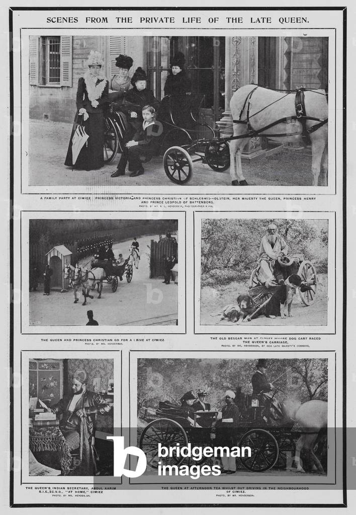 Image of Scenes from the life of Queen Victoria (b/w photo) by English ...