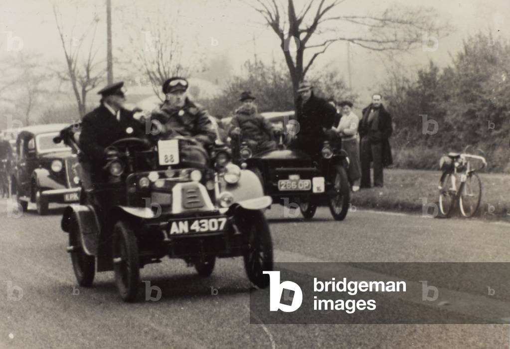 Image of “London to Brighton Veteran Car Run 14th Novr 1948”: C.L.A. by ...