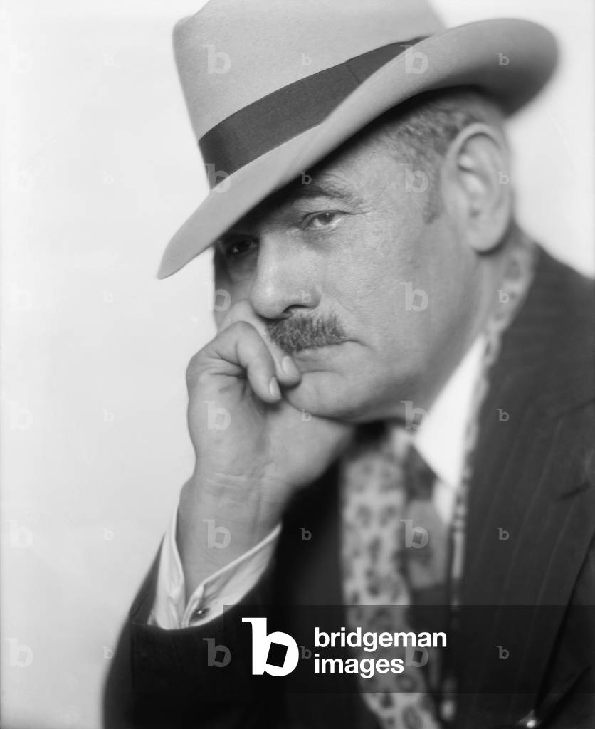 Image of Gutzon Borglum, Danish American sculptor who designed and led the