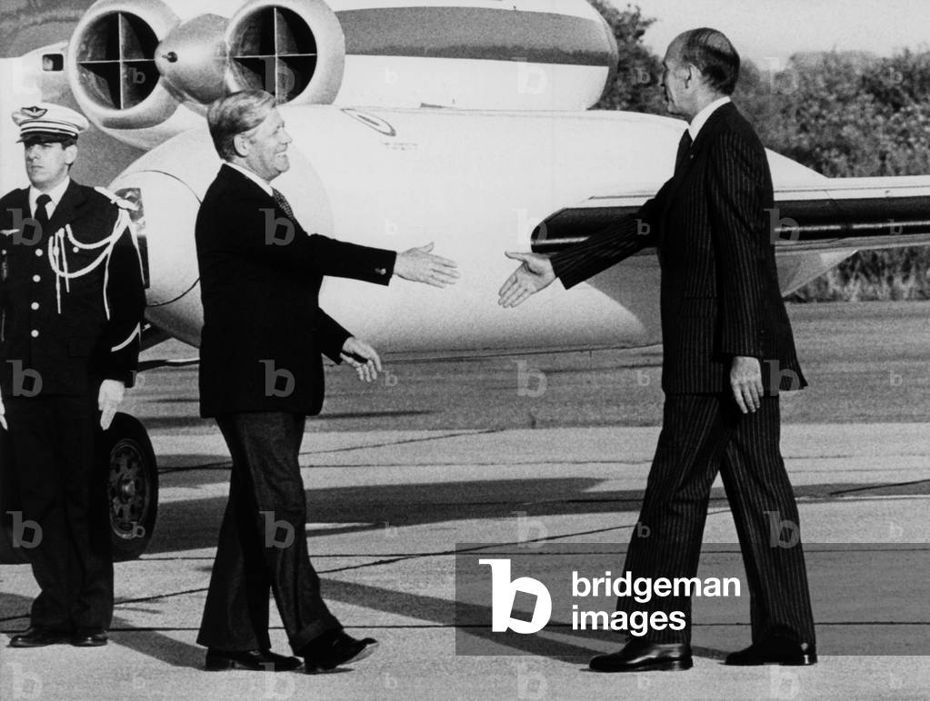 Image of Helmut Schmidt et Valery Giscard d'Estaing