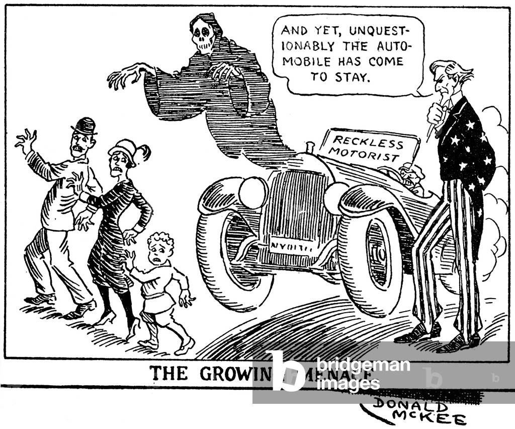Consumerism Cartoon 1920s