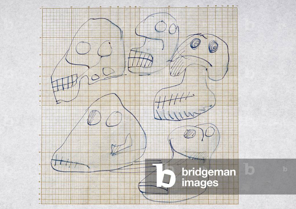 Image of Picasso sketches 45, 1988 (drawing) by Steadman, Ralph (b.1936)