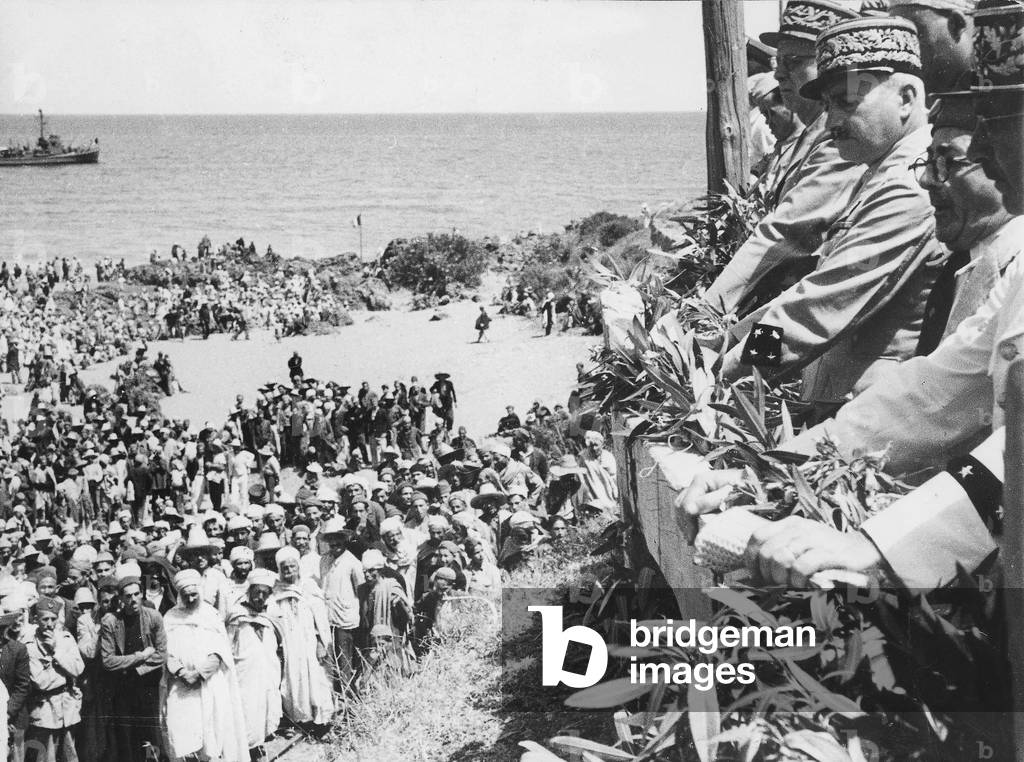 Image of The General Henry Martin (2nd in right) during the official by ...