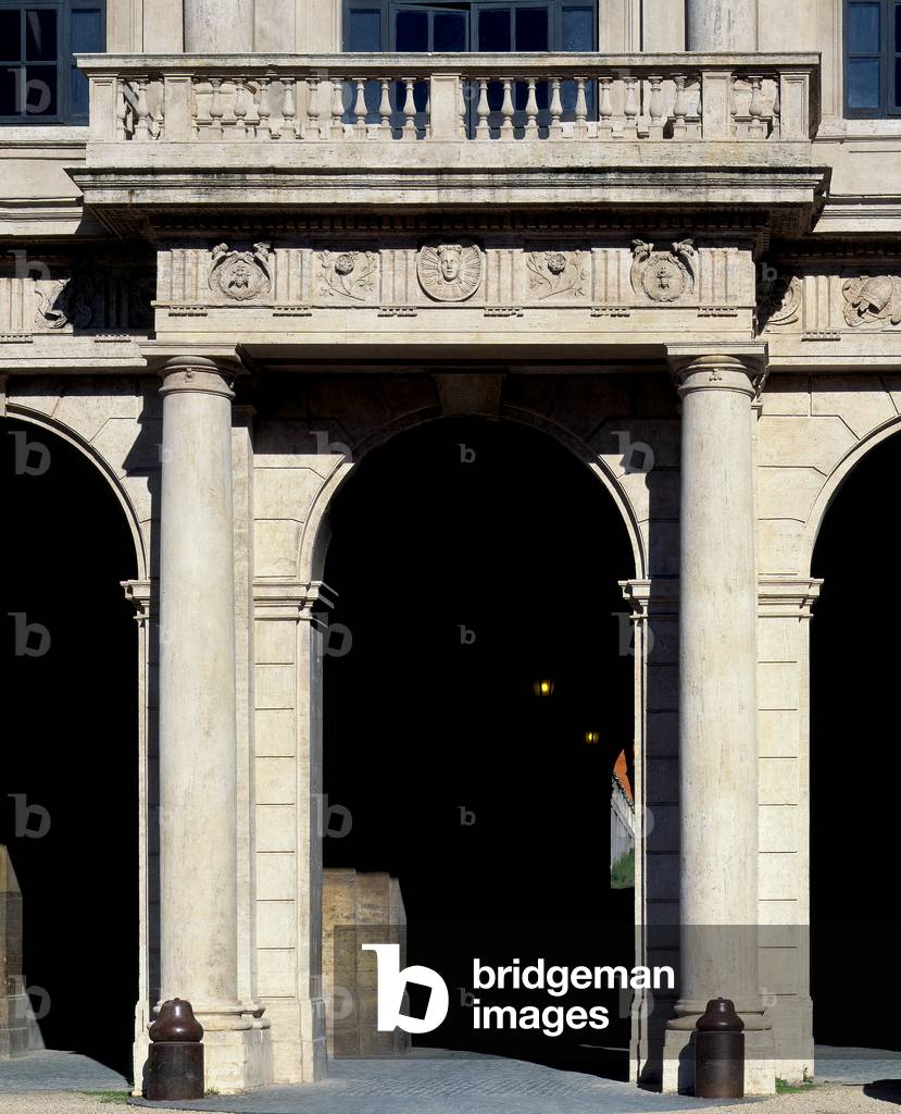 Image of Baroque - Architecture : Portal on the Facade 1658-1678 by ...