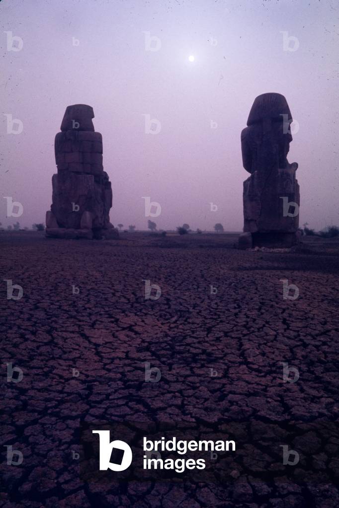 Ancient Egypt Series: Colossi of Memnon, 1968 ? (photo) by