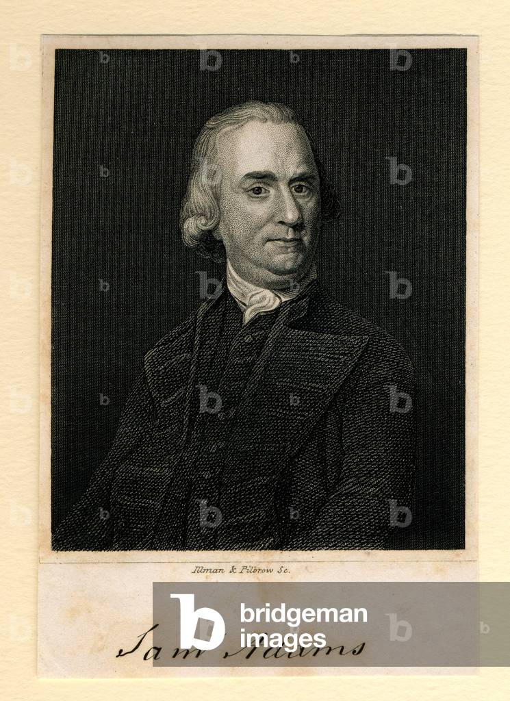 Declaration Of Independence Signatures Samuel Adams