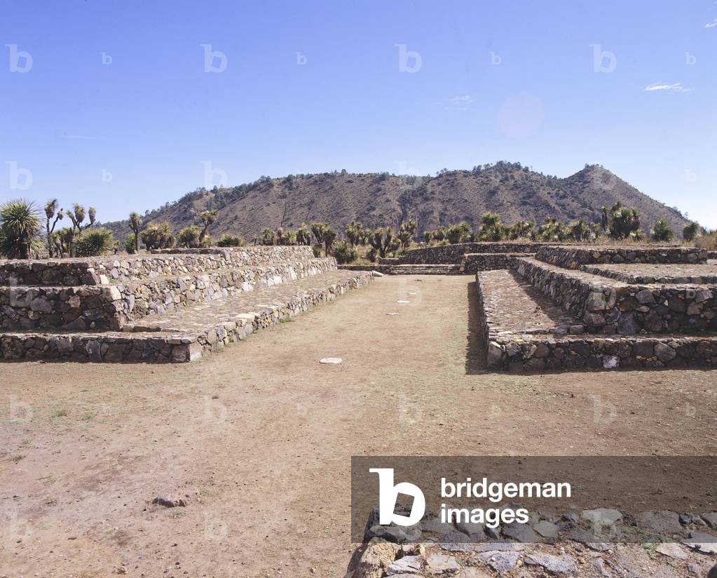 Image of Structure for the game of pelota Incas city of Cantona