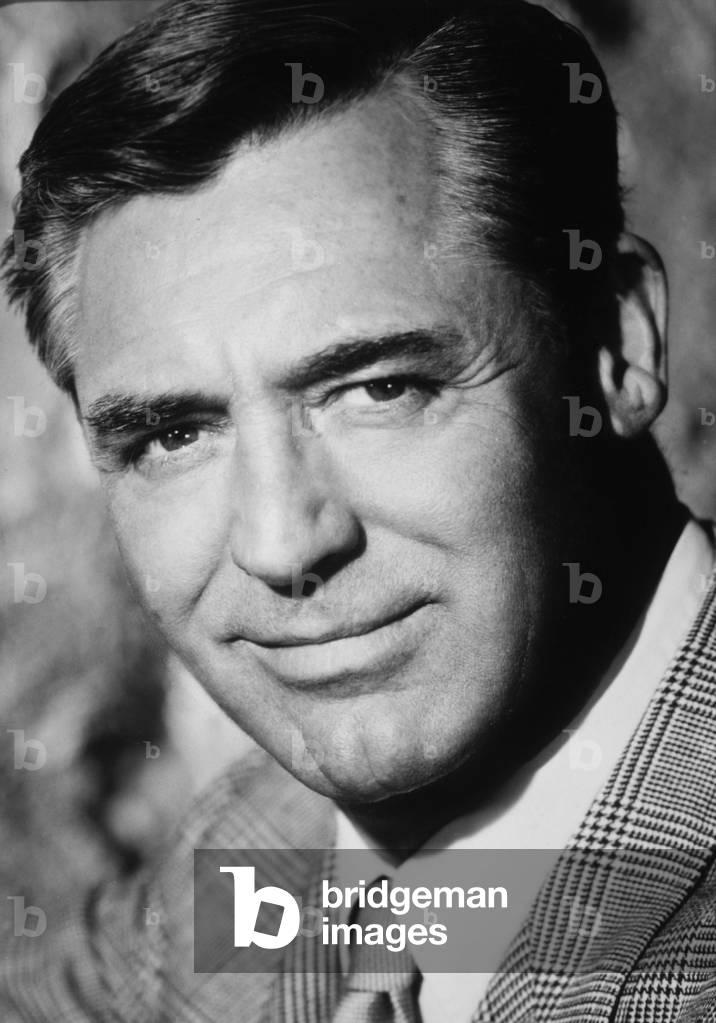 Image of Actor Cary Grant, Portrait, circa 1962 (b/w photo)