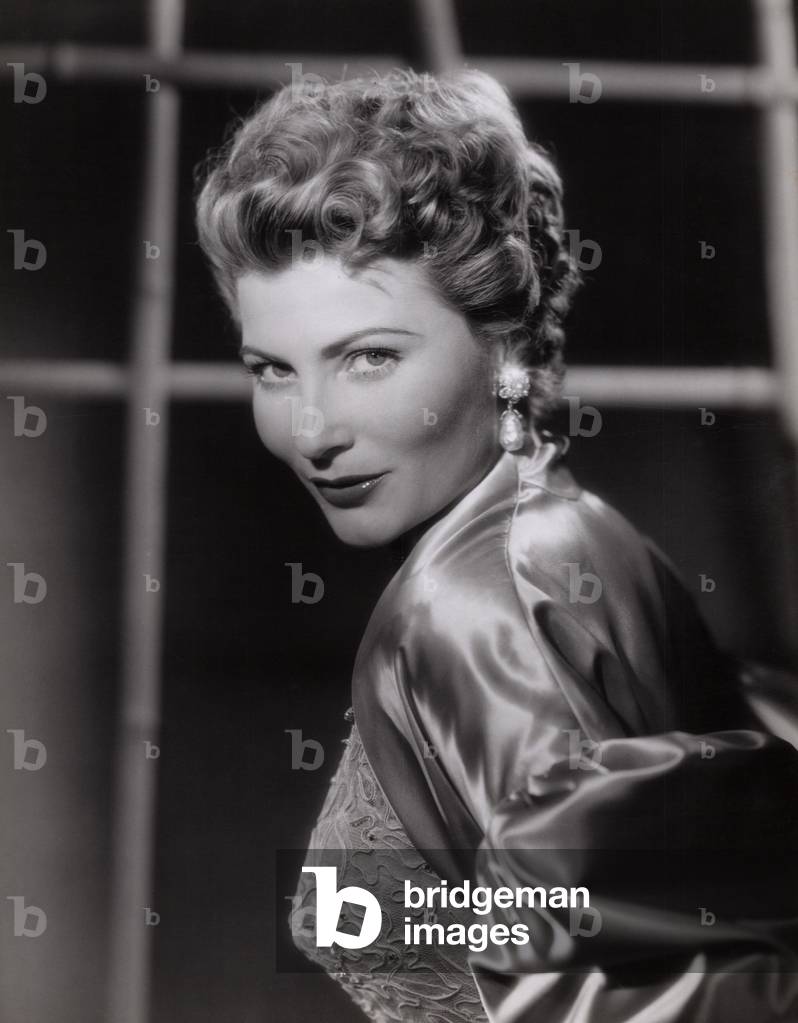 Image of German movie actress Winnie Markus, Germany around 1957 (b/w ...