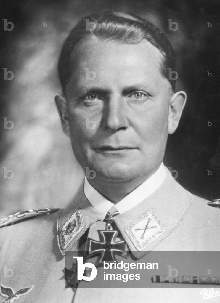 Image of Portrait of Hermann Göring, 1940 (b/w photo)