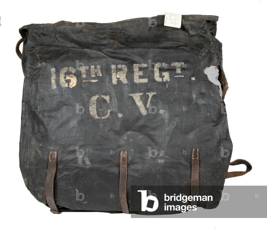 Image of American Civil War, 16th Connecticut Regiment Knapsack