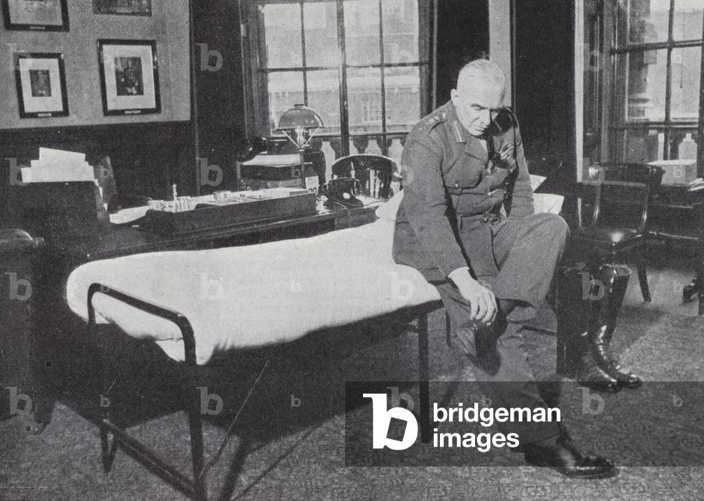 Image of General Sir Edmund Ironside, Chief of the Imperial General ...