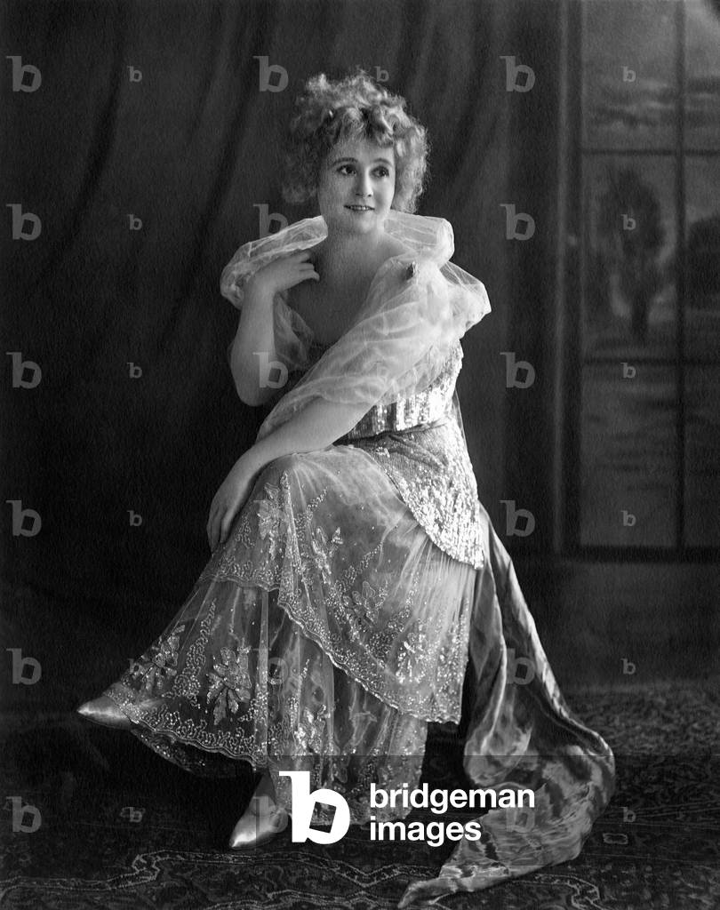 Image of Bessie Barriscale, Fashion Portrait, circa mid-1910's