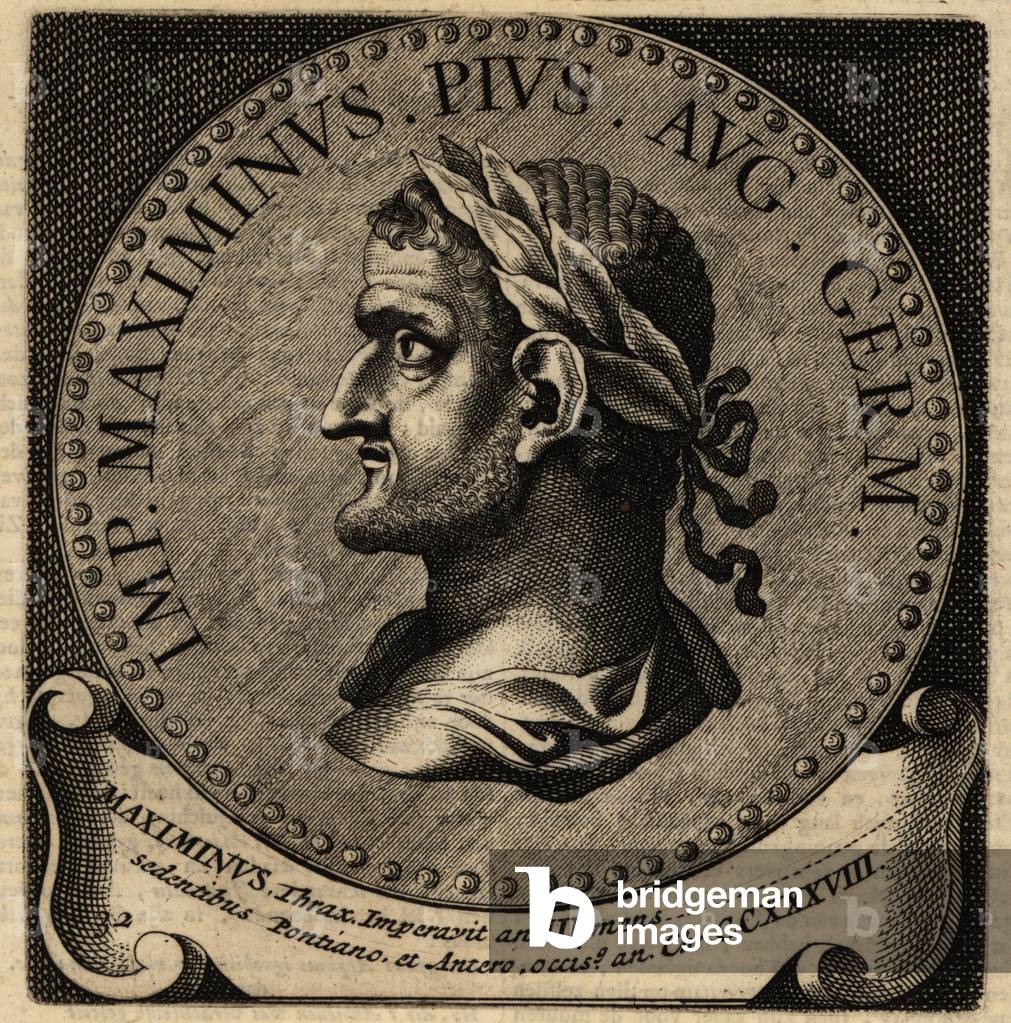 Image of Portrait of Roman Emperor Maximinus Thrax. by Netherlandish ...
