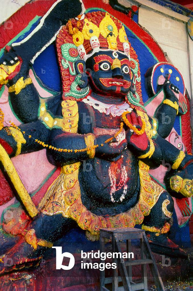 Image of Nepal: Kala Bhairav or Black Bhairav, a manifestation of the