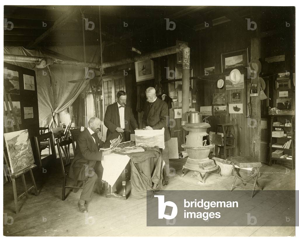 Image of Left to right: Cullen Yates - obscured - Walter Dean, by Beals ...