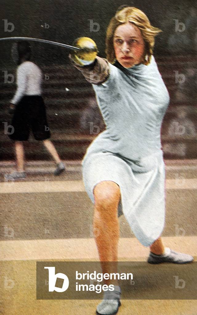 Image of Helene Mayer at the 1932 Olympic games