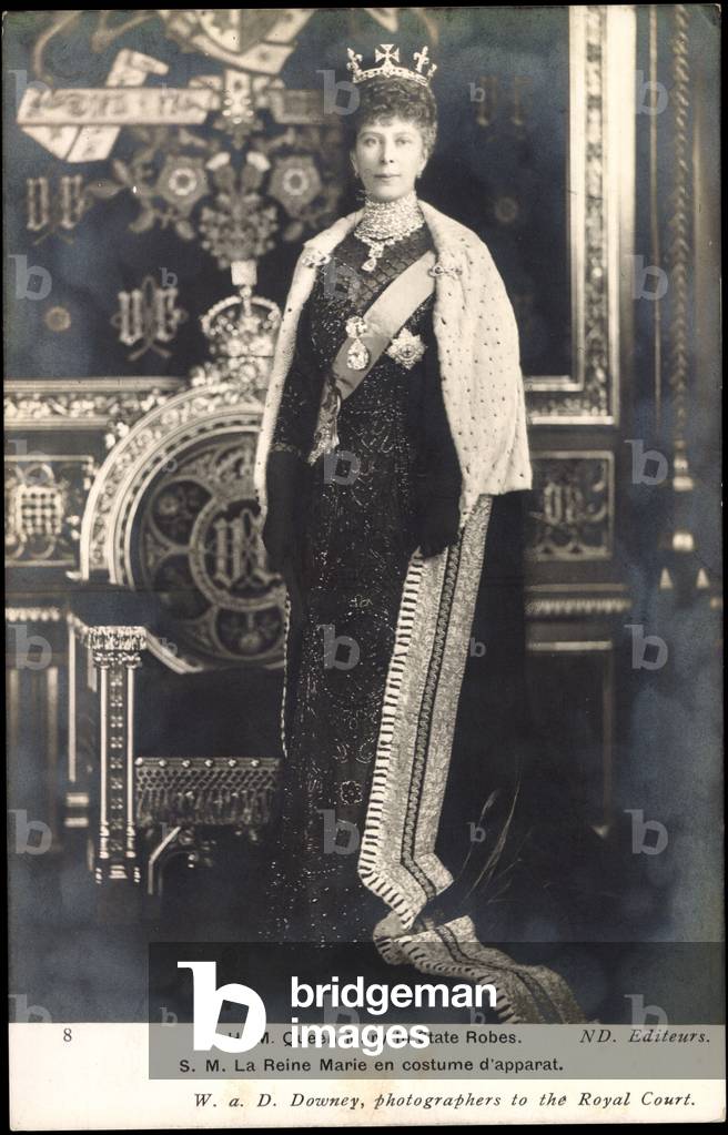 Image of Ak Her Majesty Queen Mary, Queen Mary of Teck, State by German ...