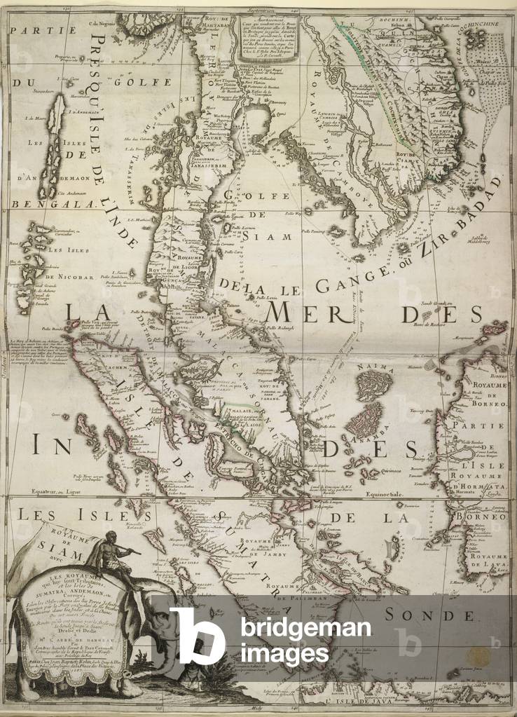 Image of A map of the Kingdom of Siam, and the Islands