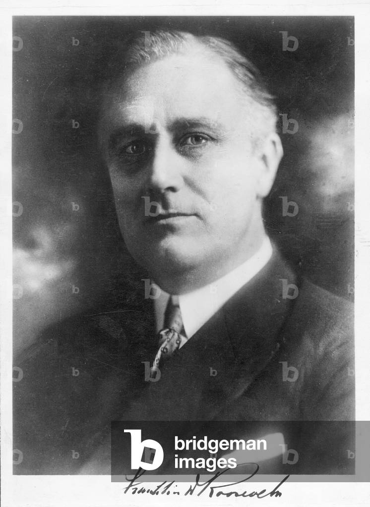 Image of Franklin Delano Roosevelt, 1932 (b/w photo)