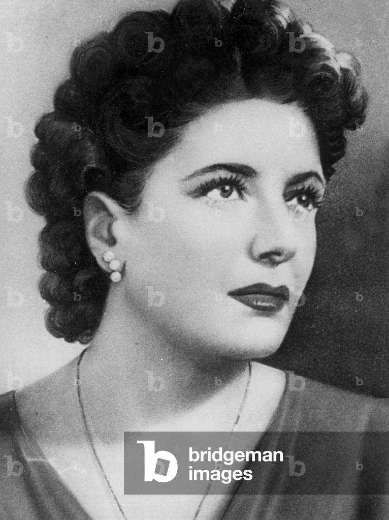 Image of Clara Petacci in the 40's (photo)